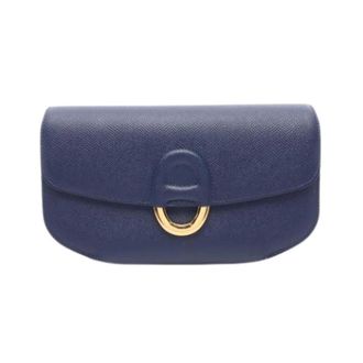 Herm&egrave;s Sac pochette vintage Pre-owned - Femme - Pre-owned - Bleu - Taille: ONE Size