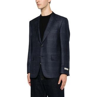 Canali Jacke - - Jackets - Herren - Blau - L