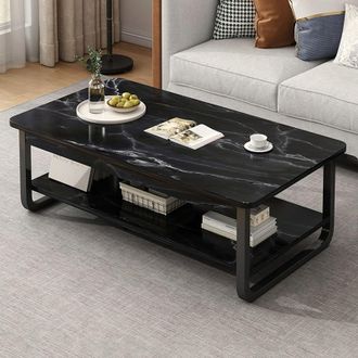 Generic Dekorieren Sie Wohnzimmer-Couchtische, Bodentisch mit Ablagefach, for Zuhause, Büro, Restaurant, Einzelwohnung