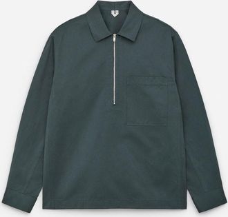 Arket L&auml;ssiges Popover-Hemd -Blau