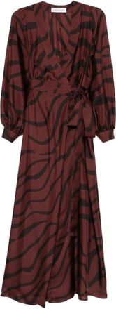 Raquel Diniz Femme, Robes, Brun, Taille: 36 FR Maxi Robes