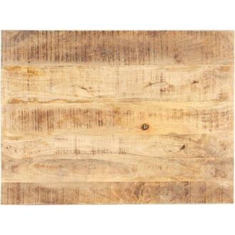 vidaXL Dessus de table Bois de manguier solide 15-16 mm 80x60 cm