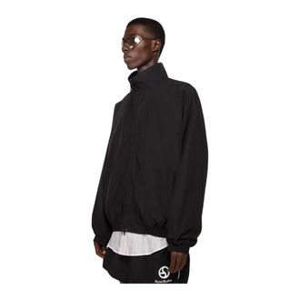 Acne Studios Homme, Vestes, Noir, Taille: M Logo Jacket