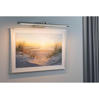 Paulmann home24 LED-Wandleuchte Mingo VI 62 x 5 x 18cm Grau Material: Metall Metallart: Aluminium Oberfläche Metall: Lackiert LED LED-Platine