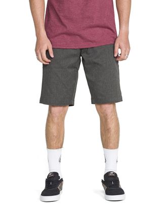 Volcom Herren Vmonty Chino L&auml;ssige Shorts, Dunkelgrau meliert, 46