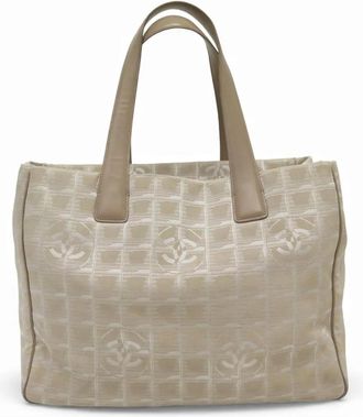 Chanel Crossbody Bags - CHANEL 8 STUNDEN KREUZFAHRT SHOPPING TASCHENHANDTA - Gr. unisize - in Beige - f&uuml;r Damen