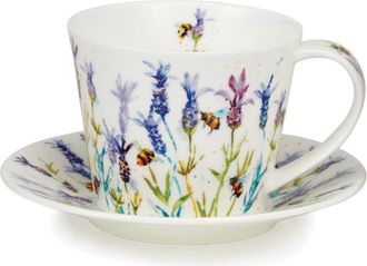 Dunoon Tasse & Untertasse Islay Busy Bees - 0,35l