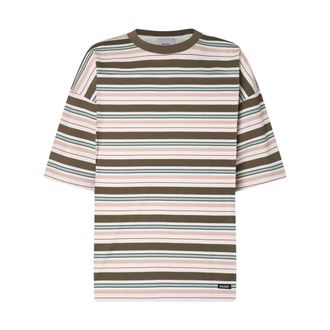 Halfboy Stripes Tee - - Tops - Damen - Mehrfarbig - L