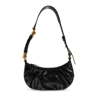 Balmain Femme, Sacs, Noir, Taille: ONE Size &Eacute;b&egrave;ne Hobo Bag
