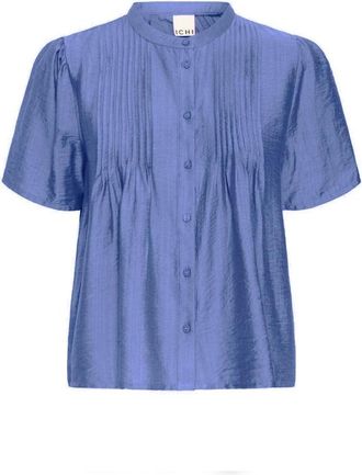 Ichi Ichi, Femme, Blouses et Chemises, Bleu, Taille: 40 FR Chemises