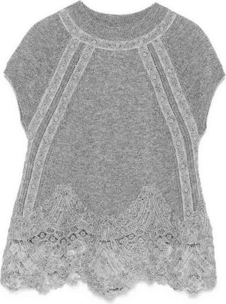 Ermanno Scervino Top - Grau