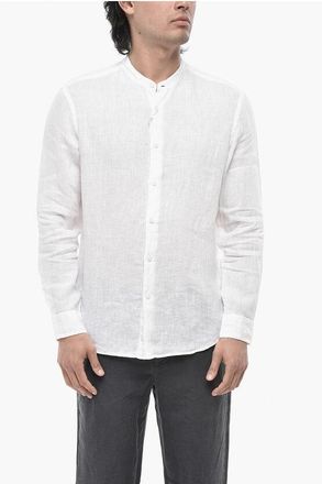 Altea Linen Shirt CLARK With Korean Collar size 3xl