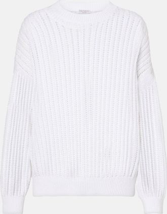 Brunello Cucinelli Pullover aus Baumwolle