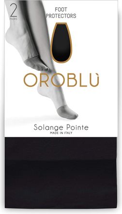 Oroblù Zehlinge Solange Pointe - Spitzenschoner - Zehenschutz, 2 Paar (One Size, Nude Look/Skin)