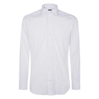 Barba Stretch Hemd Klassischer Stil - - Shirts - Herren - Wei&szlig; - 4XL