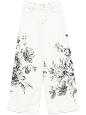 Erdem jean à coupe ample - Blanc
