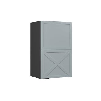 Vicco K&uuml;chenschr&auml;nke Fame-Line, h&auml;ngender K&uuml;chenschrank, Hellblau-grau, 45 cm