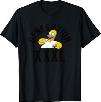 The Simpsons Homer Simpson Generation XXXL T-Shirt