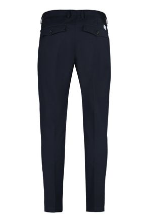 Department Five Mens Blue Chino Pants Virgin Wool Chinos