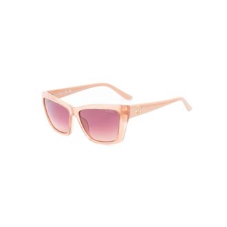 Guess Femme, Accessoires, Beige, Taille: ONE Size Resin Frame Stylish Lunettes de soleil