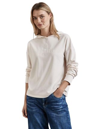 Street One Damen Kapuzenshirt mit Stickerei