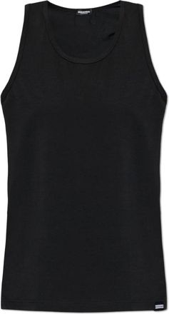 Dsquared2 Homme, Tops, Noir, Taille: S D&eacute;bardeur lingerie c&ocirc;tel&eacute; sans manches