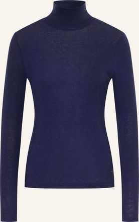 Windsor Windsor. Rollkragenshirt blau