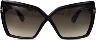 Tom Ford Eyewear Fiore Sonnenbrille - Braun