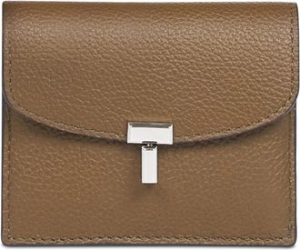 Toteme Femme, Accessoires, Gris, Taille: ONE Size T-Lock Wallet