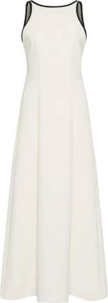 Emme Di Marella Emme DI Marella, Femme, Robes, Blanc, Taille: 40 FR Mltsapore Dress