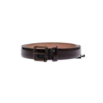 Dolce & Gabbana Femme, Accessoires, Brun, Taille: ONE Size Ceinture en Cuir avec Logo pour Femmes