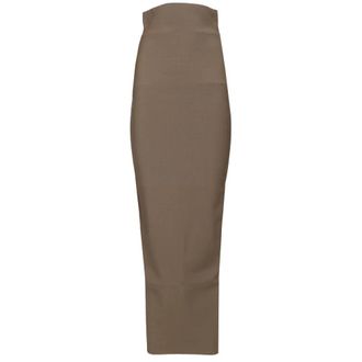 Rick Owens Dirt Pallar Ankle-Length Skirt - - Skirts - Damen - Braun - M