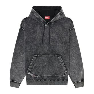 Diesel S-Boxt Hood Tuk - Homme - Sweatshirts et sweats &agrave; capuche - Noir - Taille: L
