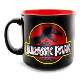 Silver Buffalo Keramiktasse mit Jurassic Park-Logo, 590 ml