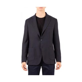 Santaniello Giacca Monopetto - - Jackets - Herren - Blau - M