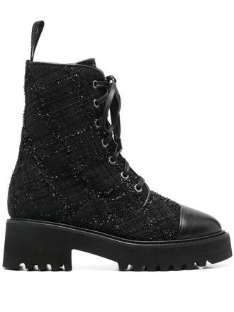 Aquazzura bottines 50 mm - Noir