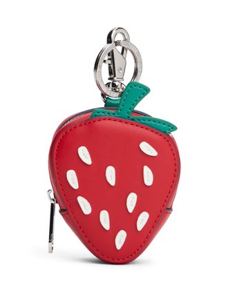 Tommy Jeans Schl&uuml;sselanh&auml;nger TOMMY JEANS TJW FRUIT COIN PURSE STRAWBERRY, Damen, rot (rot, wei&szlig;, gr&uuml;n), Lederimitat, Schl&uuml;sselanh&auml;nger Schl&uuml;sselanh&auml;nger, Taschen
