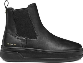 Geox 50mm Spherica Ecub-2 elasticated Chelsea boots - Noir