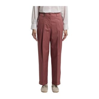 PESERICO Damen, Hosen, Rot, LGr&ouml;&szlig;e