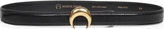 Marine Serre Femme, Accessoires, Noir, Taille: 85 CM Moon Belt