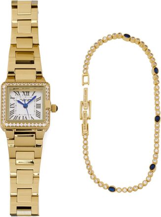 U.S.Polo Association Uhr und Armband Set U.S. Polo Assn. Sophie USP6407TW Goldfarben