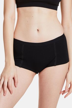 Vatter Damen vegan Boyshorts Easy Emma 3er Pack Schwarz