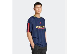 adidas T-Shirt M TIRO JERSEY sportlicher Stil, ohne Verschluss, aus Polyester, pflegeleicht