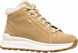 Geox Damen D SPHERICA ACTIF X2 Sneaker, Beige, 37 EU