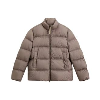 Woolrich Veste Cloud Eagle - Homme - Vestes - Beige - Taille: M