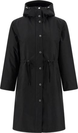 Yves Salomon Femme, Manteaux, Noir, Taille: 38 FR Parka 2-en-1