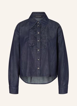 Luisa Cerano Luisa Cerano Hemdbluse In Jeansoptik blau