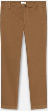 Timberland St&uuml;ckgef&auml;rbte Claremont Chinohose f&uuml;r Herren in Dunkelgelb, Herren, Gelb, Gr&ouml;&szlig;e