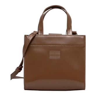 Tommy Jeans Femme, Sacs, Brun, Taille: ONE Size Petit sac &agrave; main avec fermeture