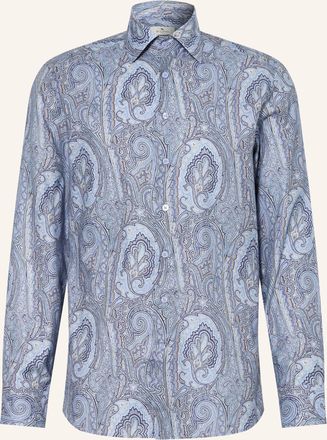 Etro Etro Hemd Regular Fit blau